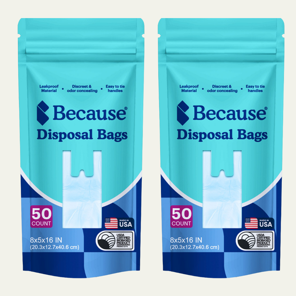 Disposal Bags Value Pack – Because