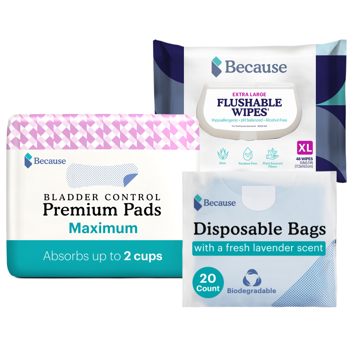 Daily Trio Pad Bundle | Because Market