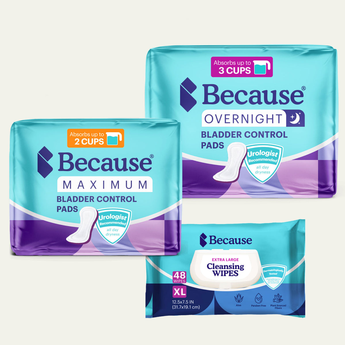Favorite Incontinence Pads Bundle | Because Market